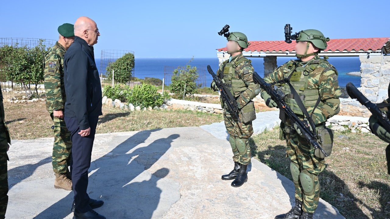 Φαρμακονήσι: Με drone και θερμικές διόπτρες η Φρουρά στην επίσκεψη ...